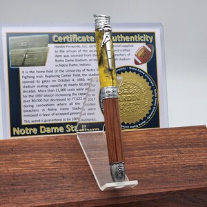 University of Notre Dame | Notre Dame Stadium Souvenir Football Pen Kit ...