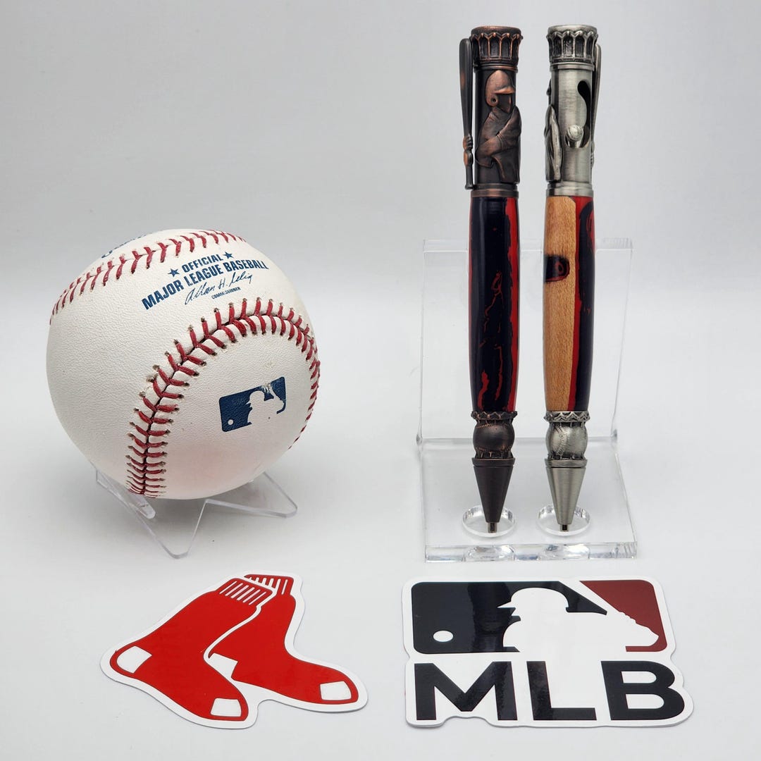 Boston Red Sox Baseball Kit Pen | Fenway Park Hybrid Resin-wood ...