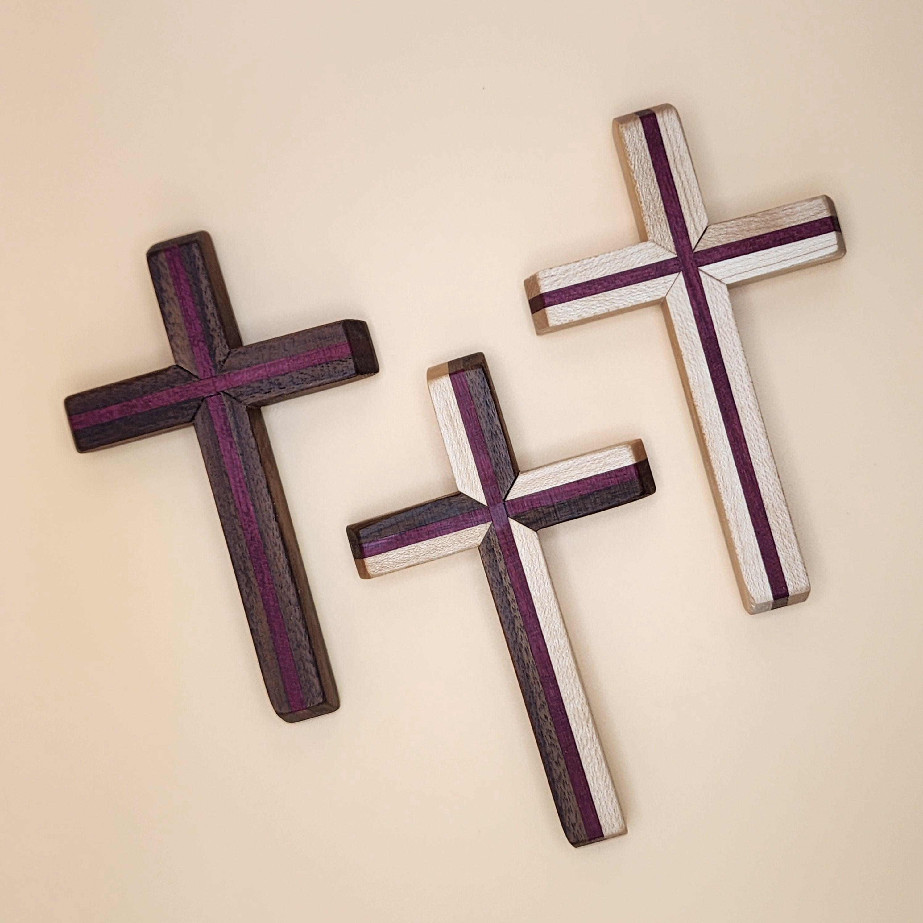 Thinline Cross – Handmade · Hardwood · Faith Gift · Baptism ...