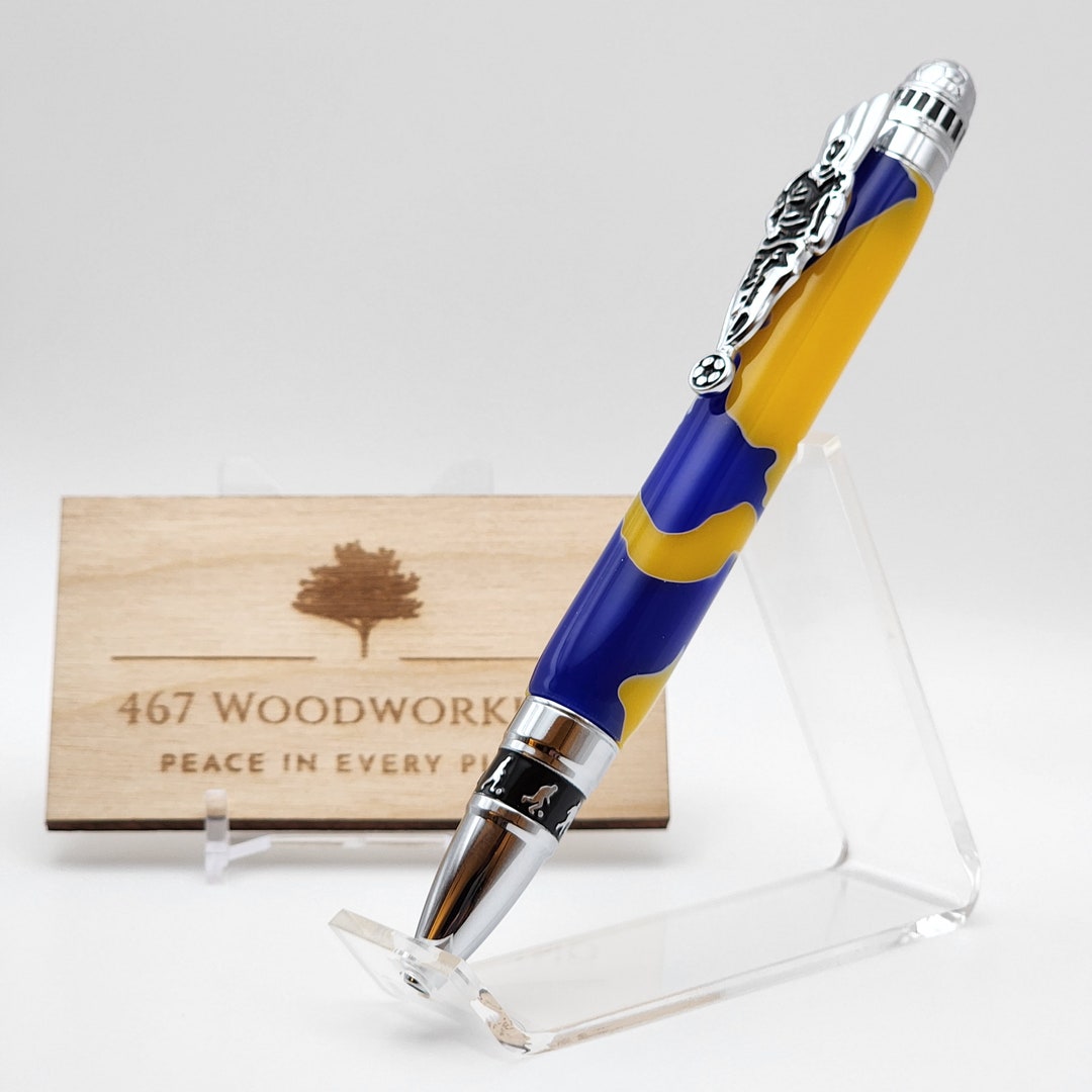 Soccer Supporter Pen | Soccer Fan Pen | Turned Pen | Handcrafted Pen ...