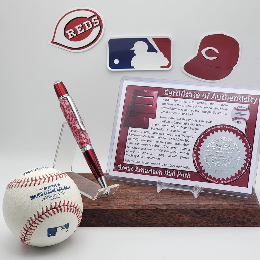 Cincinnati Reds Pen | Great American Ball Park Souvenir Seat Pen ...