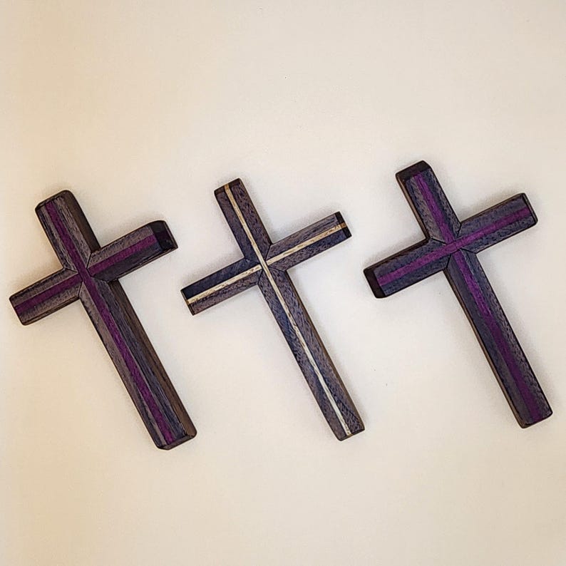 Thinline Cross – Handmade · Hardwood · Faith Gift · Baptism ...