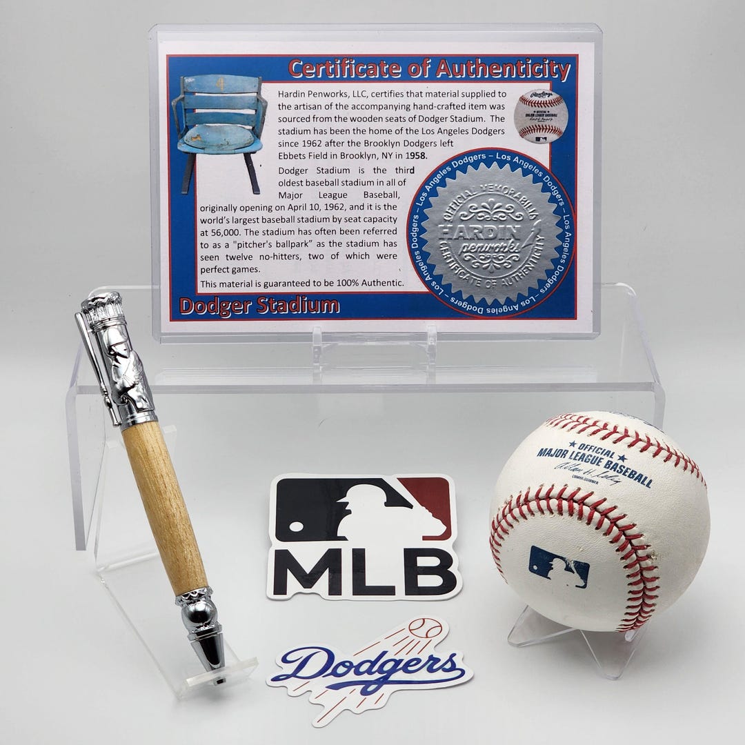 Dodger Stadium Souvenir Pen | Los Angeles Dodgers | Dodger Stadium Seat ...