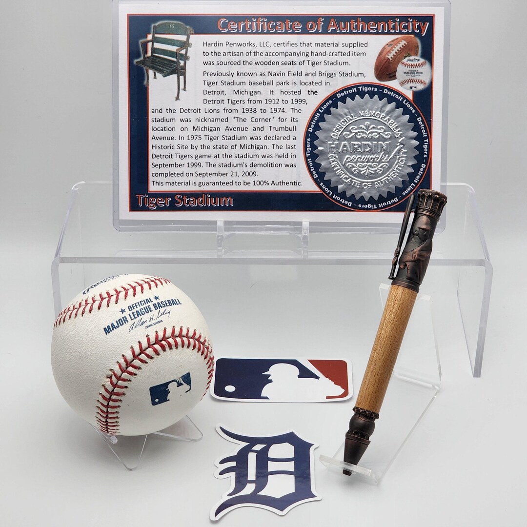 Detroit Tigers-tiger Stadium Pen | Detroit Tigers Souvenir | Stadium ...
