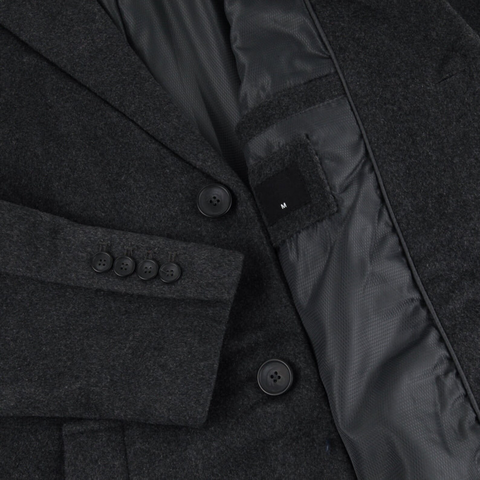 Mens Overcoat Covert Coat Winter Warm Wool Single Breasted Classic Long ...