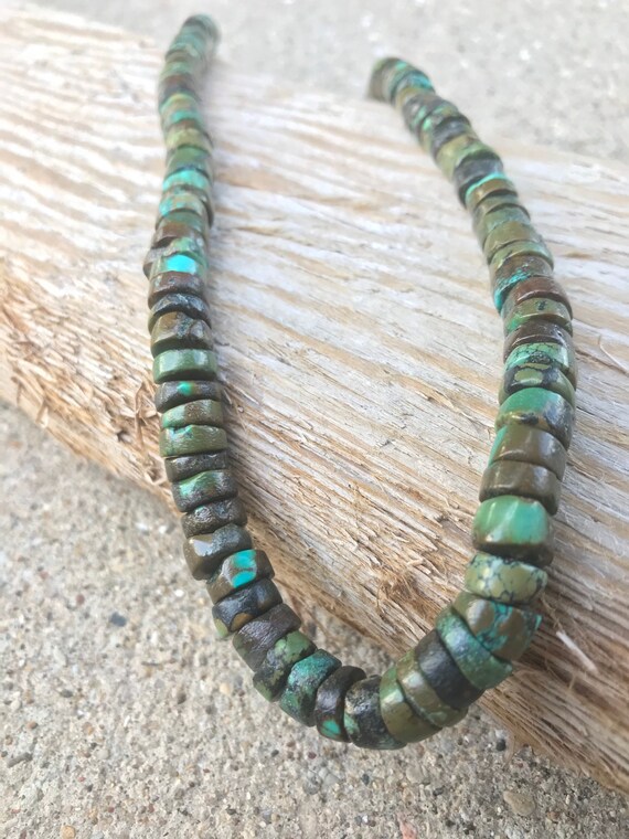 vintage number eight turquoise - Gem