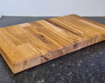 Extra Large Oak Chopping Board Thick Solid Oak Heavy Duty - Etsy UK