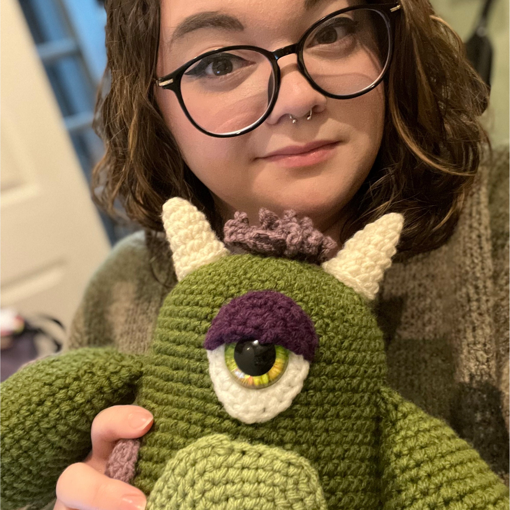 Syd the Cyclops Crochet Pattern Toy Pattern Crochet - Etsy