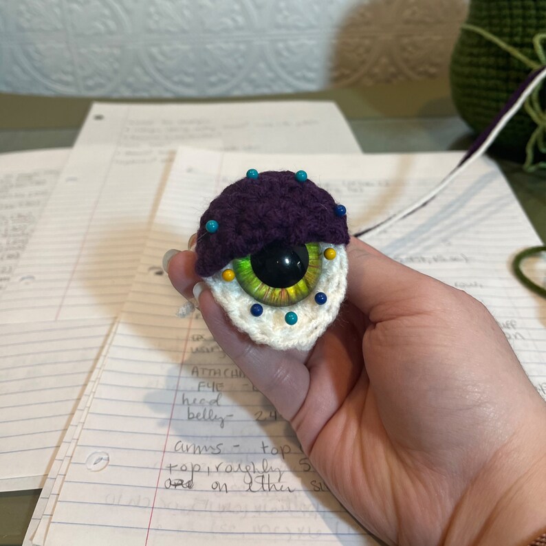 Syd the Cyclops Crochet Pattern, Toy Pattern, Crochet Amigurumi Pattern ...