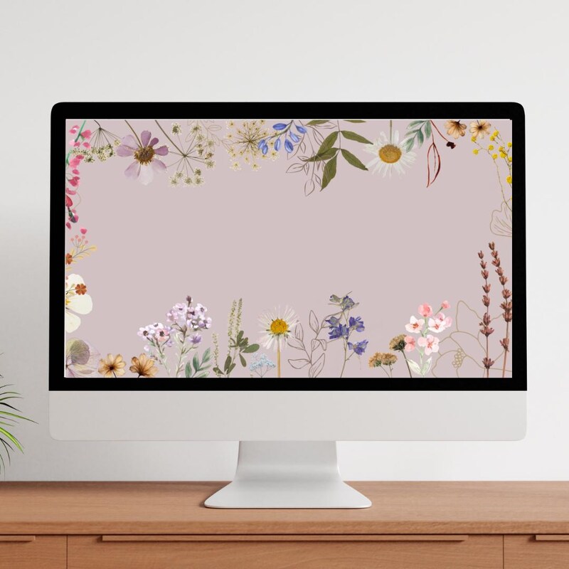 Wildflower Wallpaper - Etsy