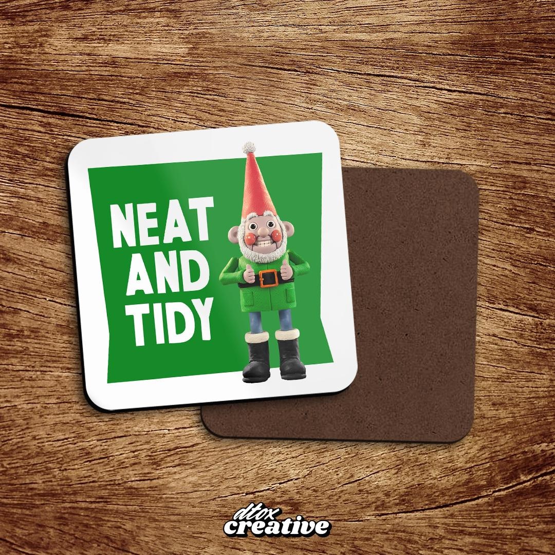 Norbot Coaster Neat and Tidy Wallace Gromit Vengeance Most Fowl - Etsy