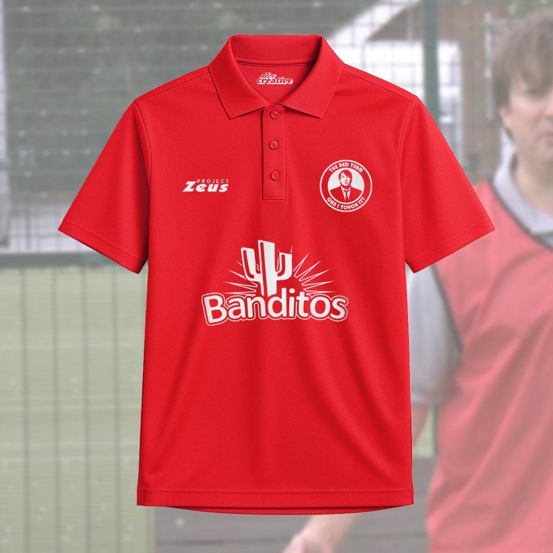 Peep Show Football Shirt - the Red Team JLB Credit Banditos - Etsy