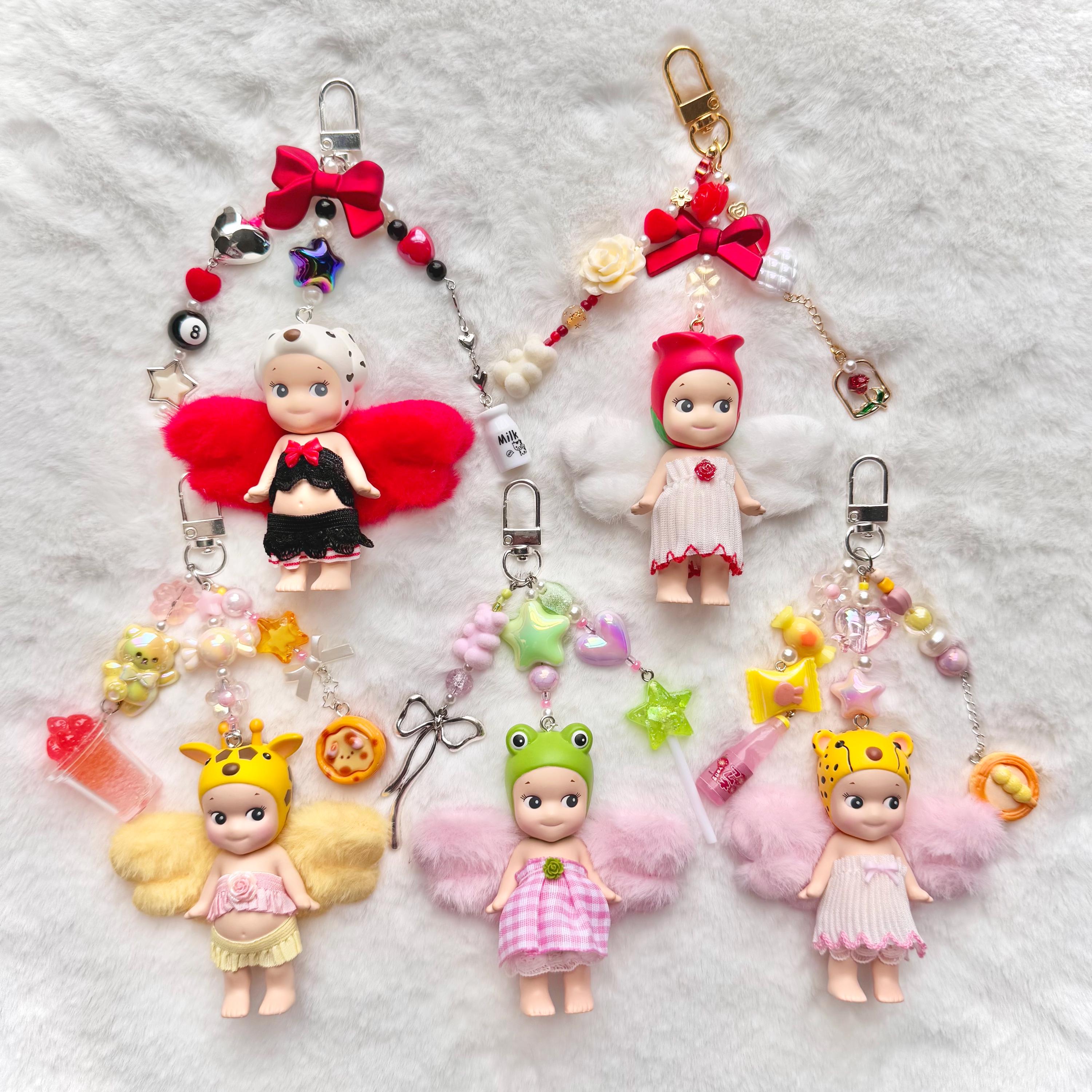 Sonny Angel Keychain | Kawaii Cute Collectible Dolls | Bag Charm ...