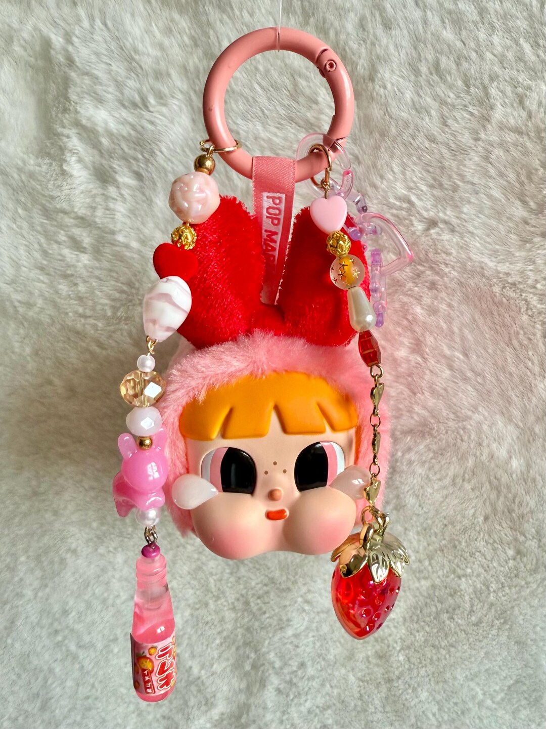 Popmart Crybaby X Powerpuff Girls Plush Keychain Pendant Bag Charm ...