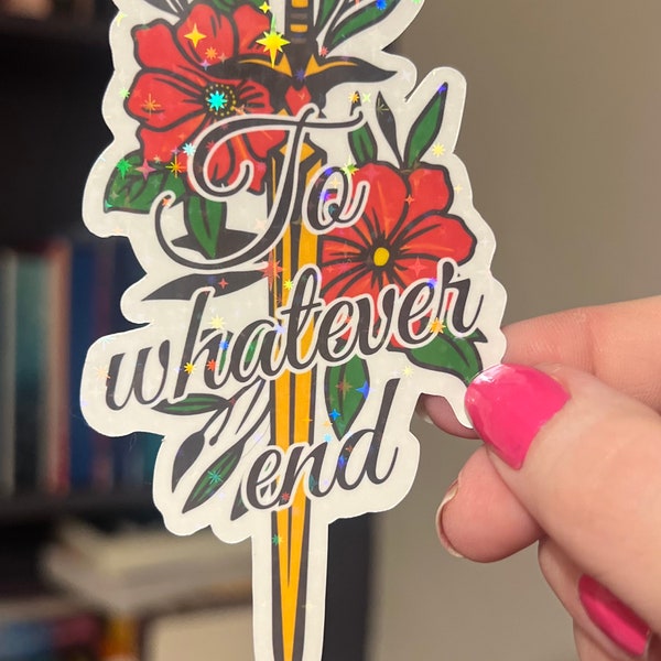 To Whatever End Decal - Etsy
