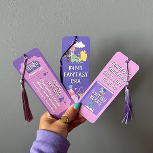 Set of 3 Fantasy Bookmarks Fantasy Era, Fantasy Book Club, Fantasy ...