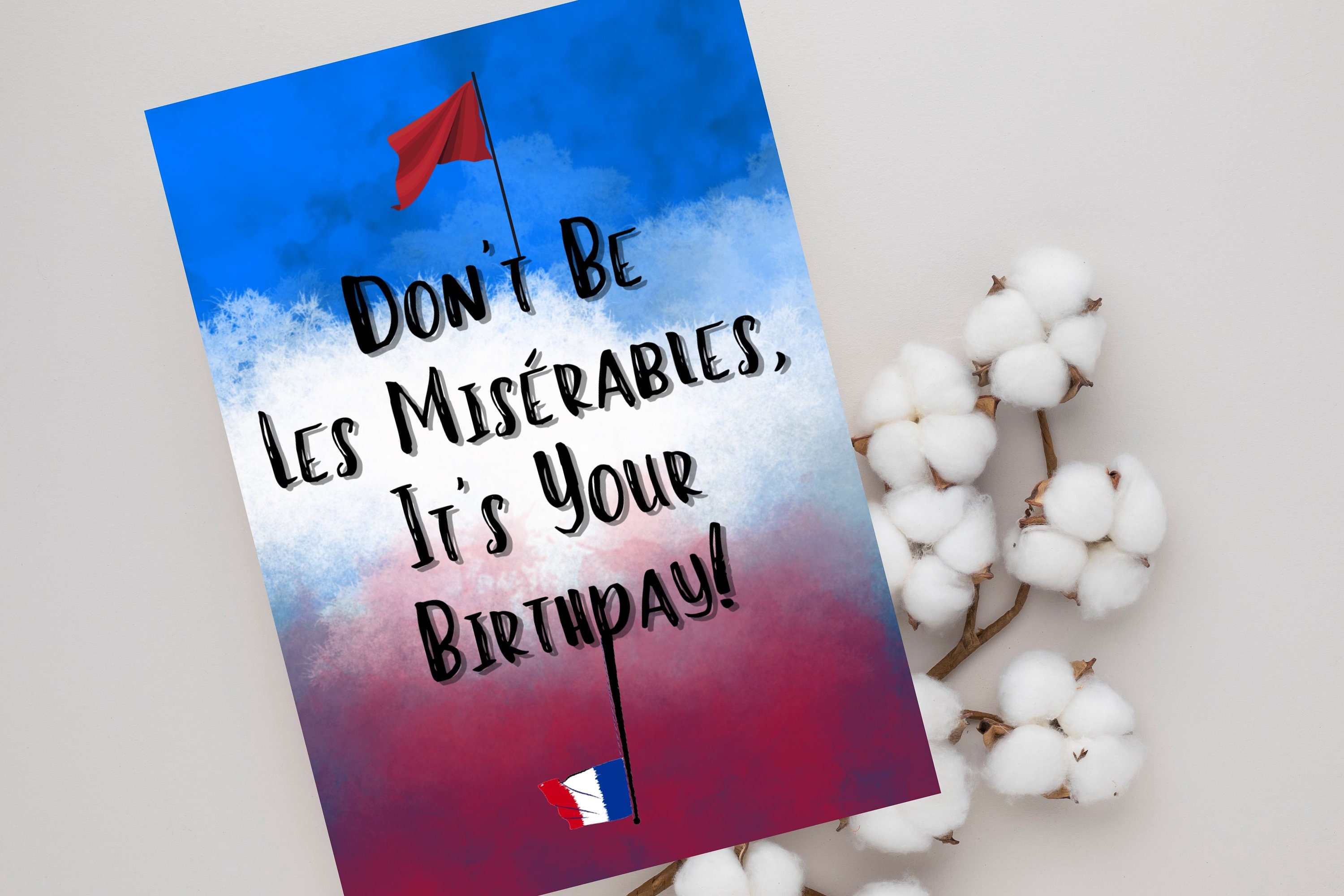 Set of 3 Les Misérables Musical Quote Lyric Cards | One Day More, at ...