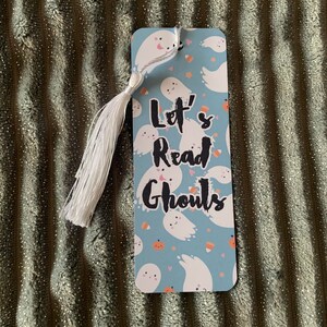 Set of 3 Halloween Quote Bookmarks | Spooky Season, Ghost Bookmark, Bat ...