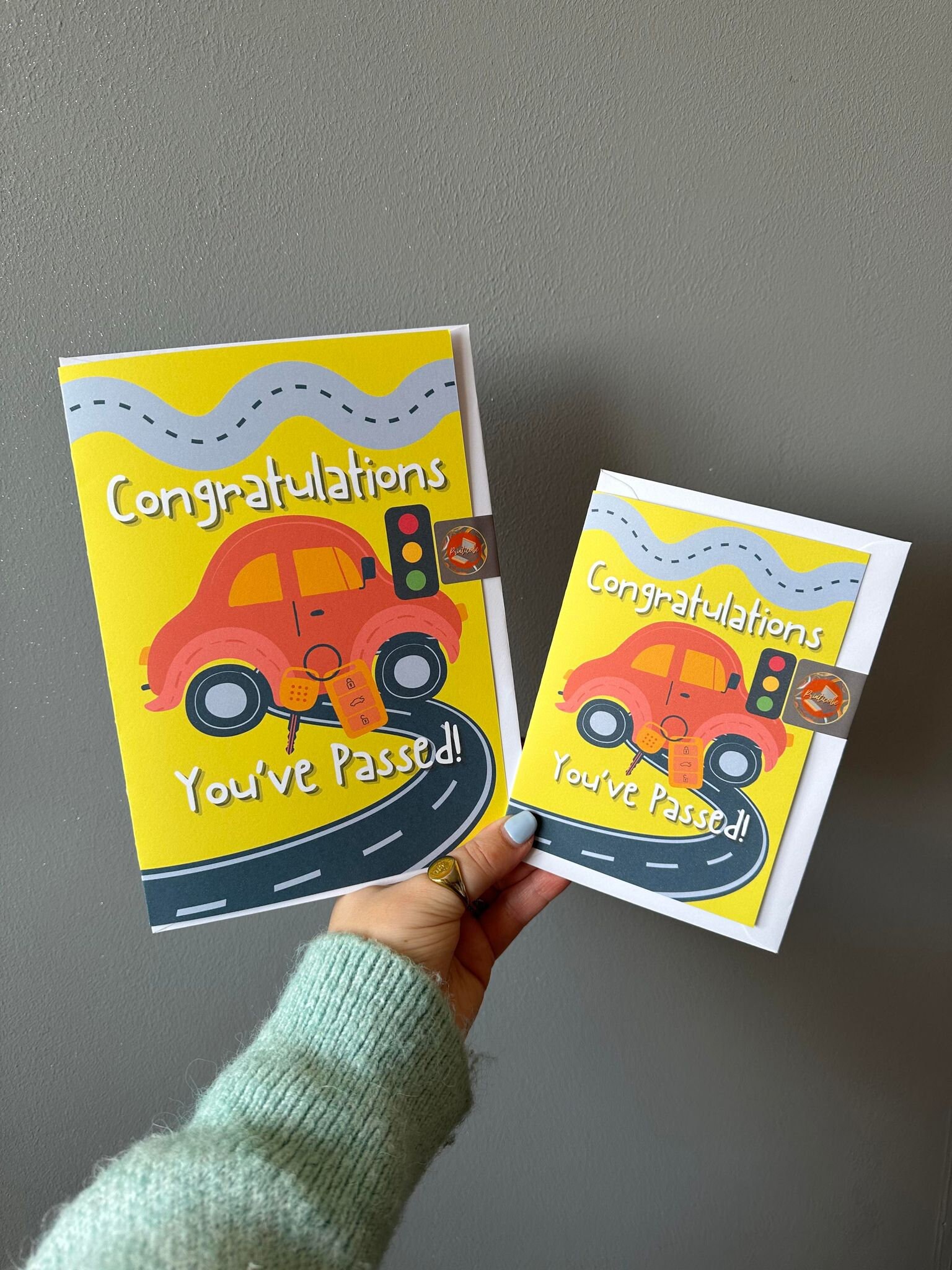 Congratulations on Passing Your Driving Test Card | Driving Test ...