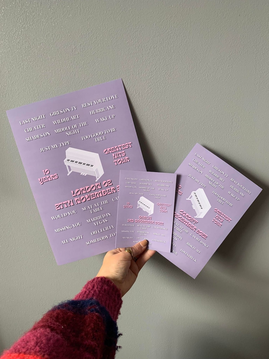 10 Years of the Vamps Greatest Hits World Tour Custom Venue Date ...