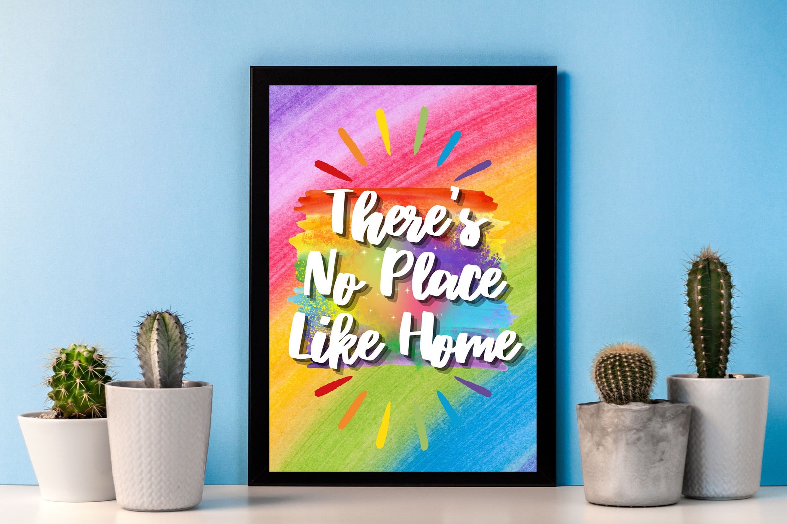 The Wizard of Oz Musical There's No Place Like Home Quote Wall Art ...