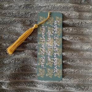 Set of 4 Wicked Musical Quote Song Lyric Bookmarks | I'm Not That Girl ...