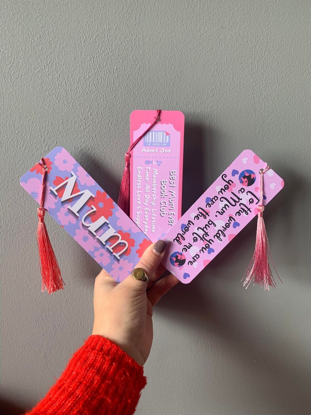 Set of 3 Mum Quote Bookmarks | Mum Bookmarks, Mother's Day Bookmarks ...