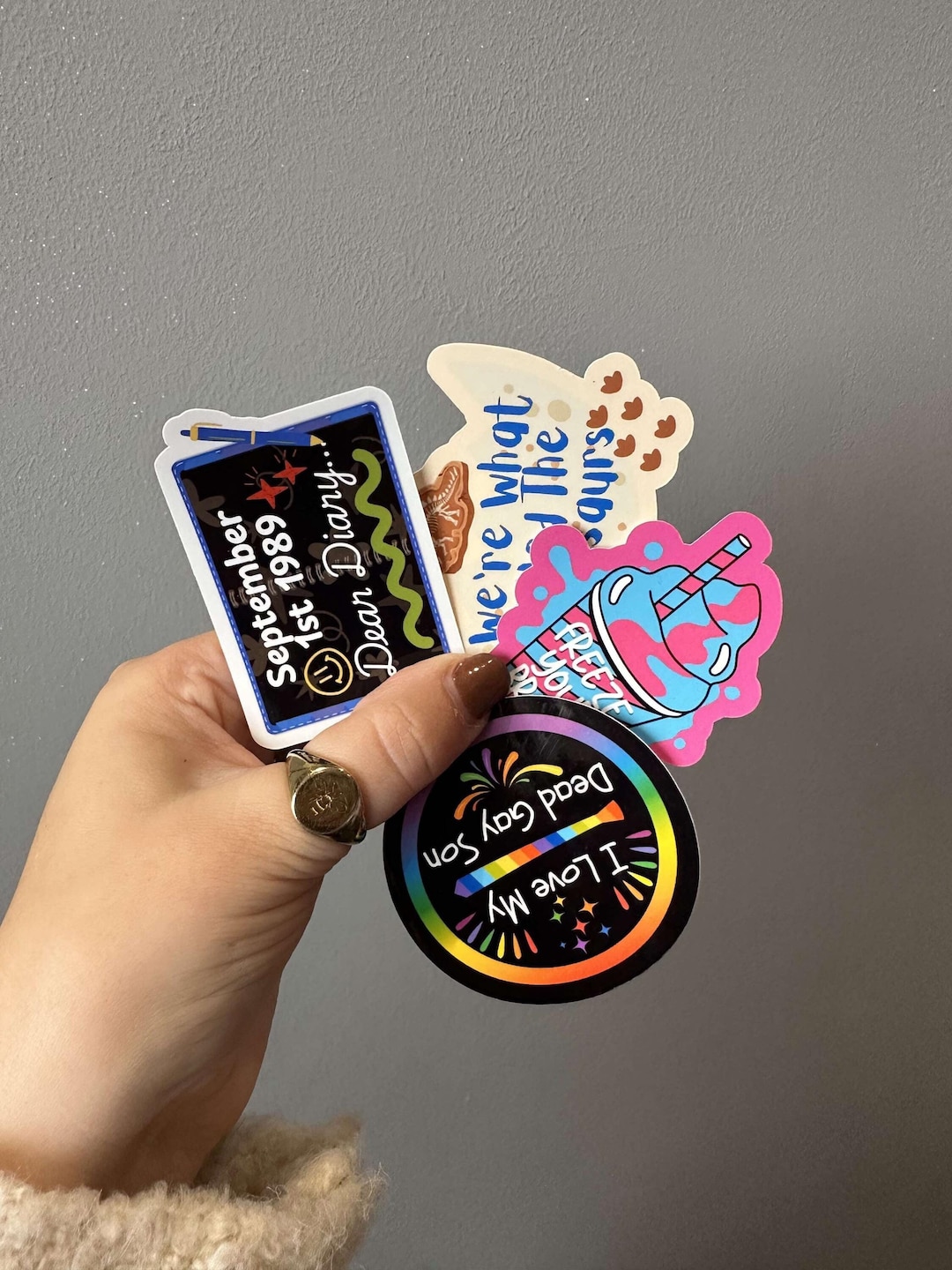 Set of 4 Heathers the Musical Quote Vinyl Waterproof Stickers ...