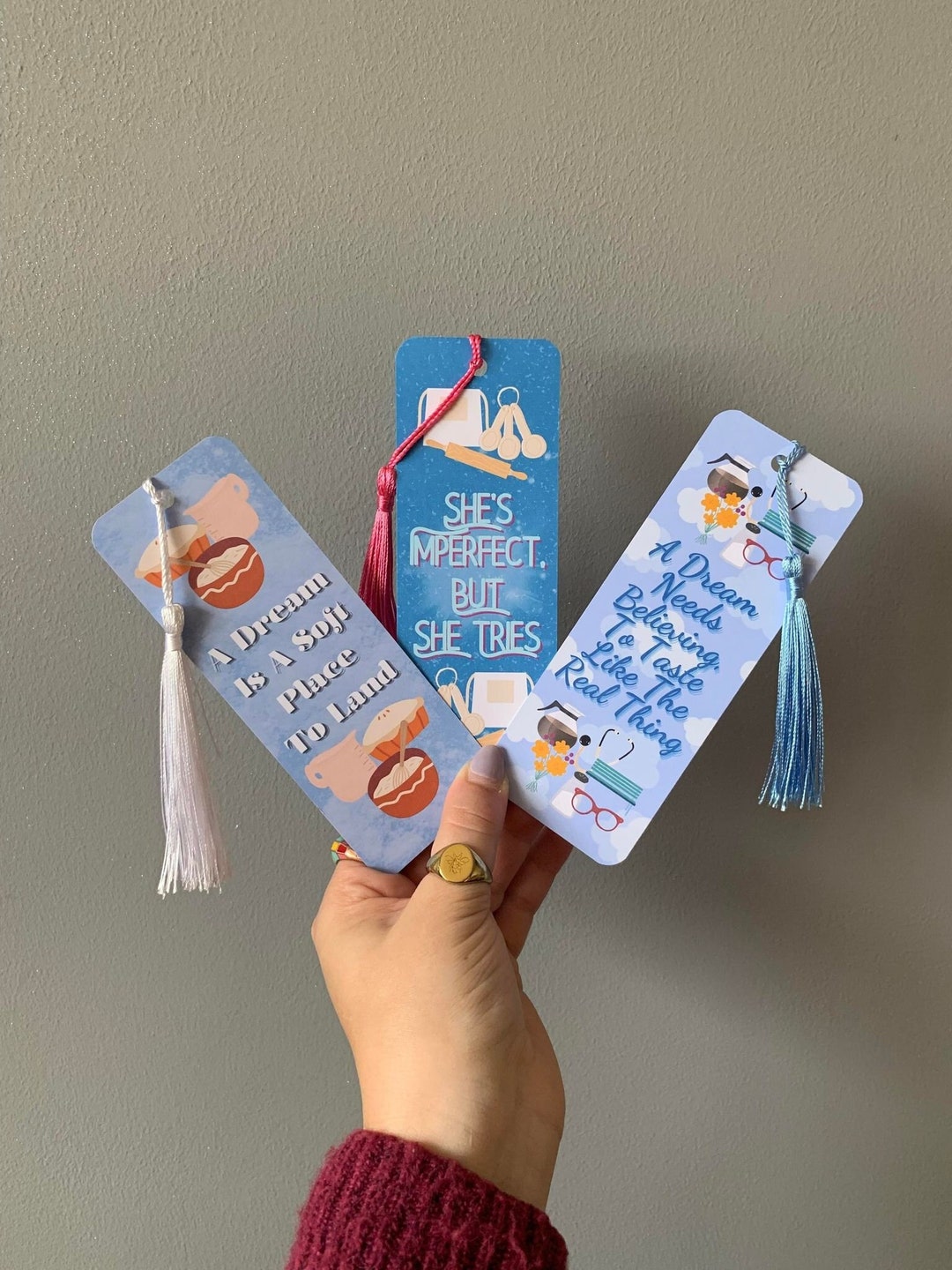 Set of 3 Waitress the Musical Quote Song Lyrics Bookmarks | A Soft ...