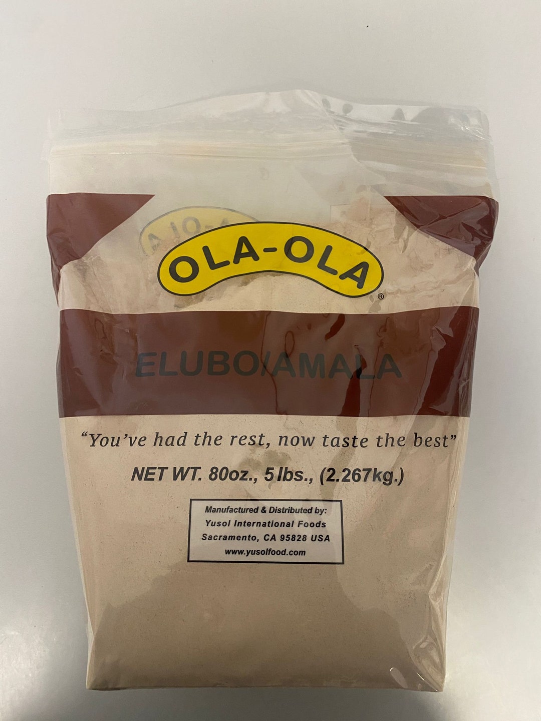 Ola Ola Elubo| Amala Flour 4LBS/10LBS - Etsy