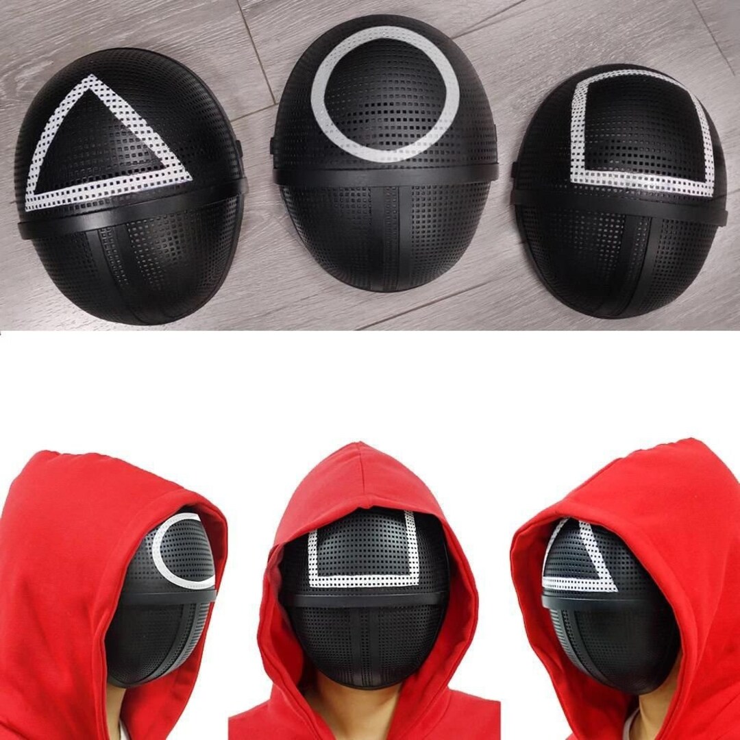 Squid Mask Squid Game Mask All Shape Squid Game Custom Mask Halloween ...