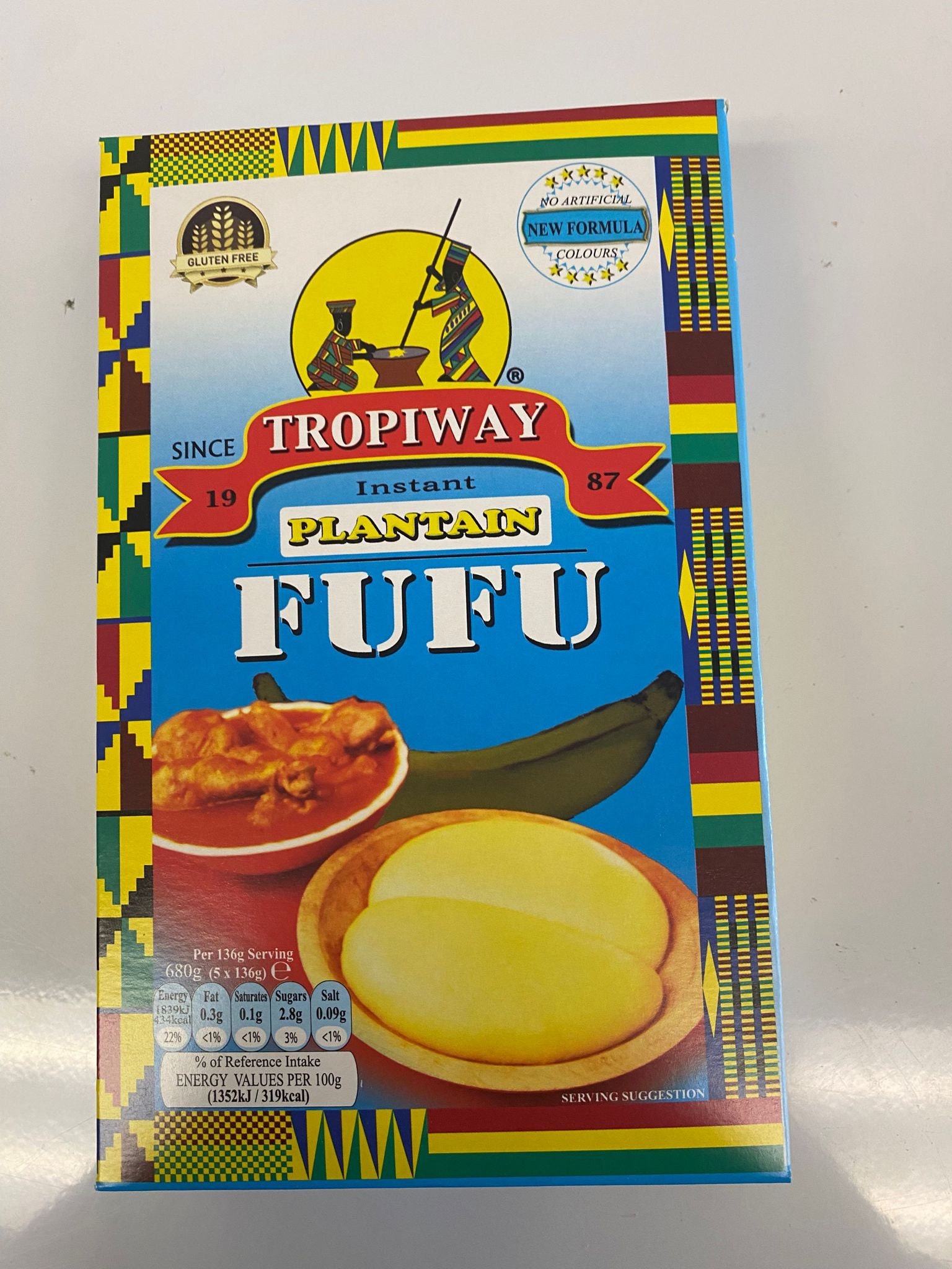 Tropiway Plantain Fufu| Plantain Flour| Fufu Flour| Fufu - Etsy