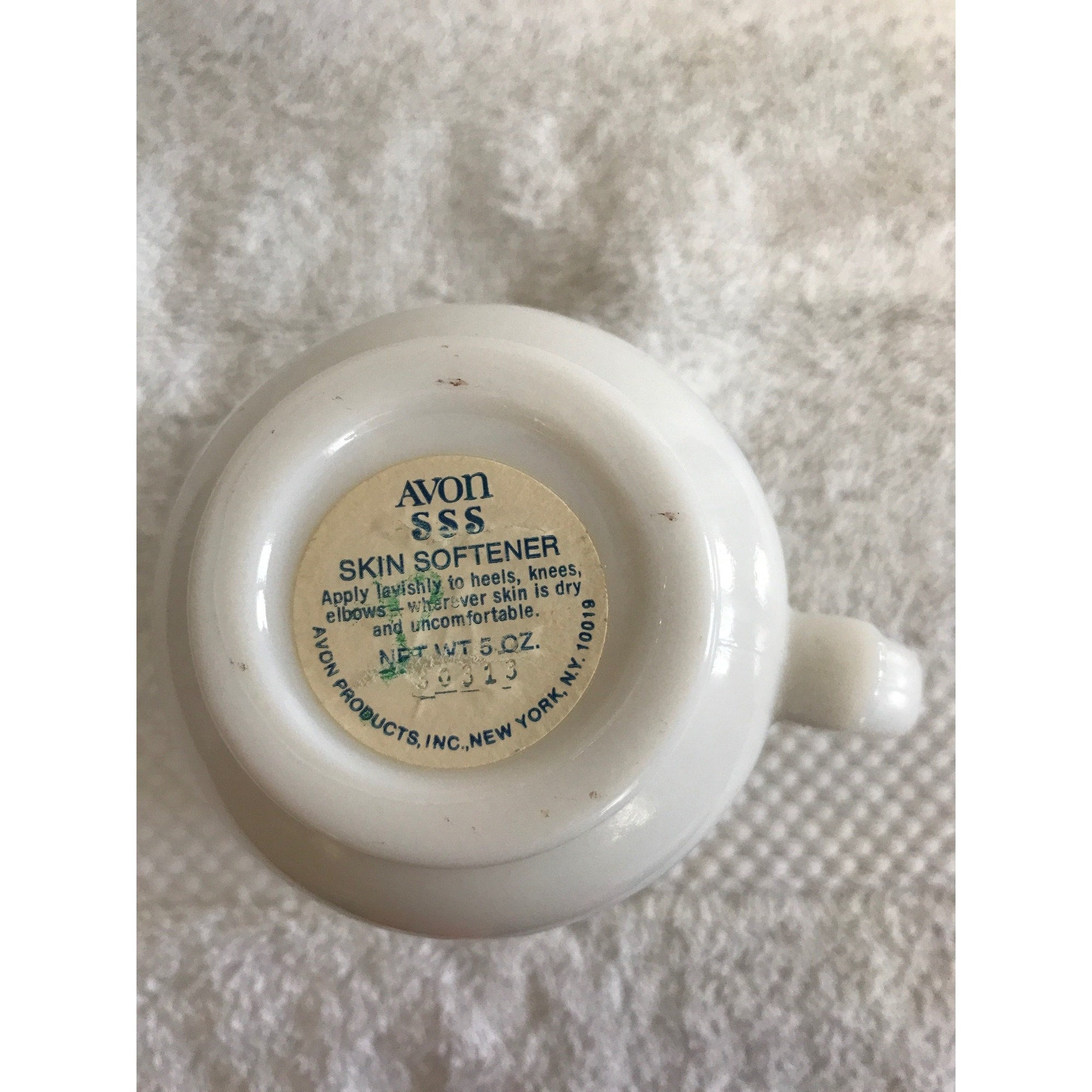 SSS Avon Skin Softener Jar Vintage - Etsy