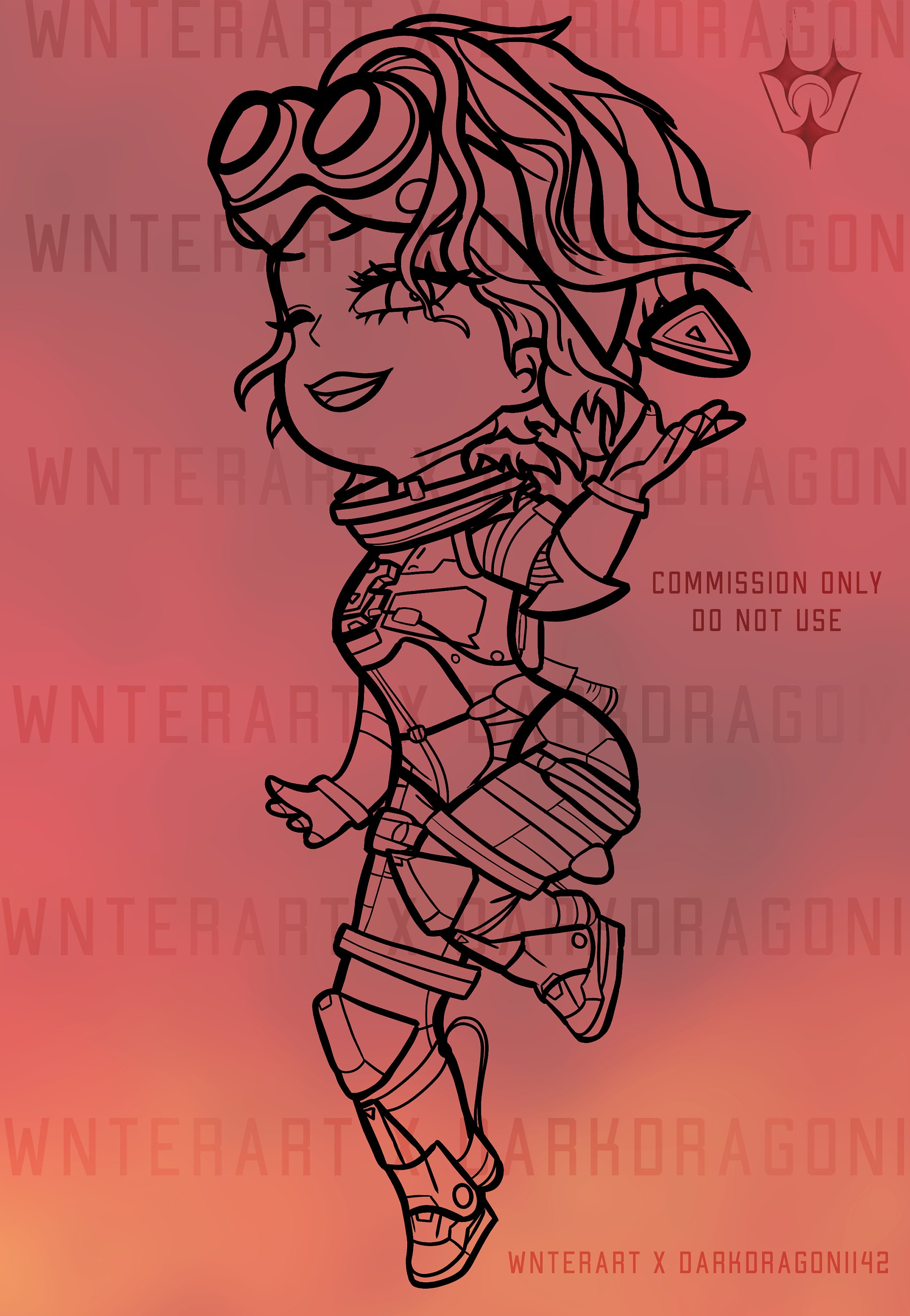 Horizon Apex Legends Predator Invitation Aluminum Card - Etsy