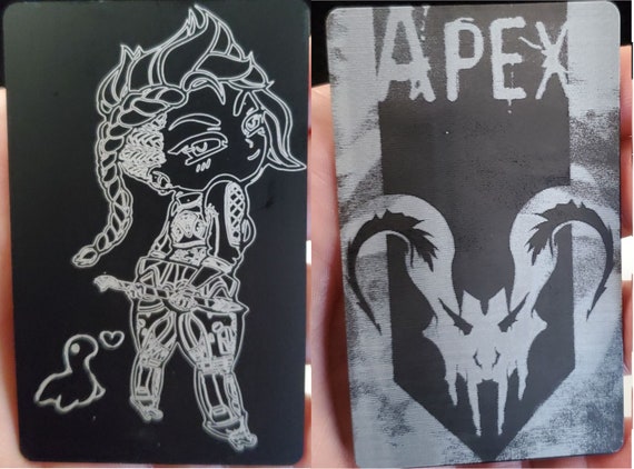Loba Apex Legends Predator Invitation Aluminum Card - Etsy