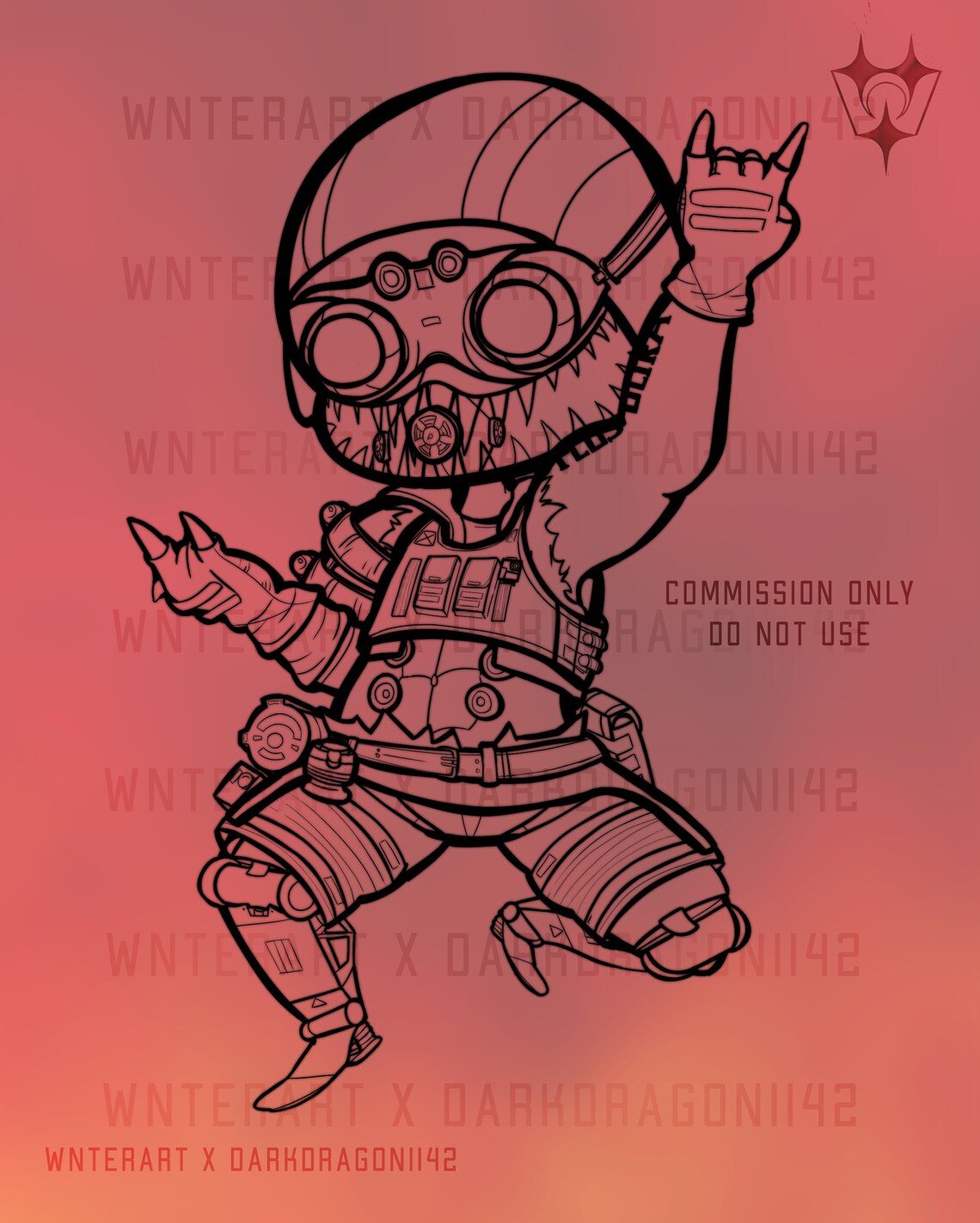 Octane Apex Legends Predator Invitation Aluminum Card - Etsy