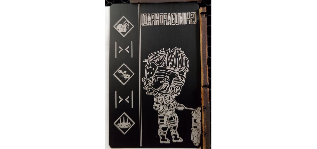 Fuse Banner - Apex Legends Predator Invitation Aluminum Card! - Etsy