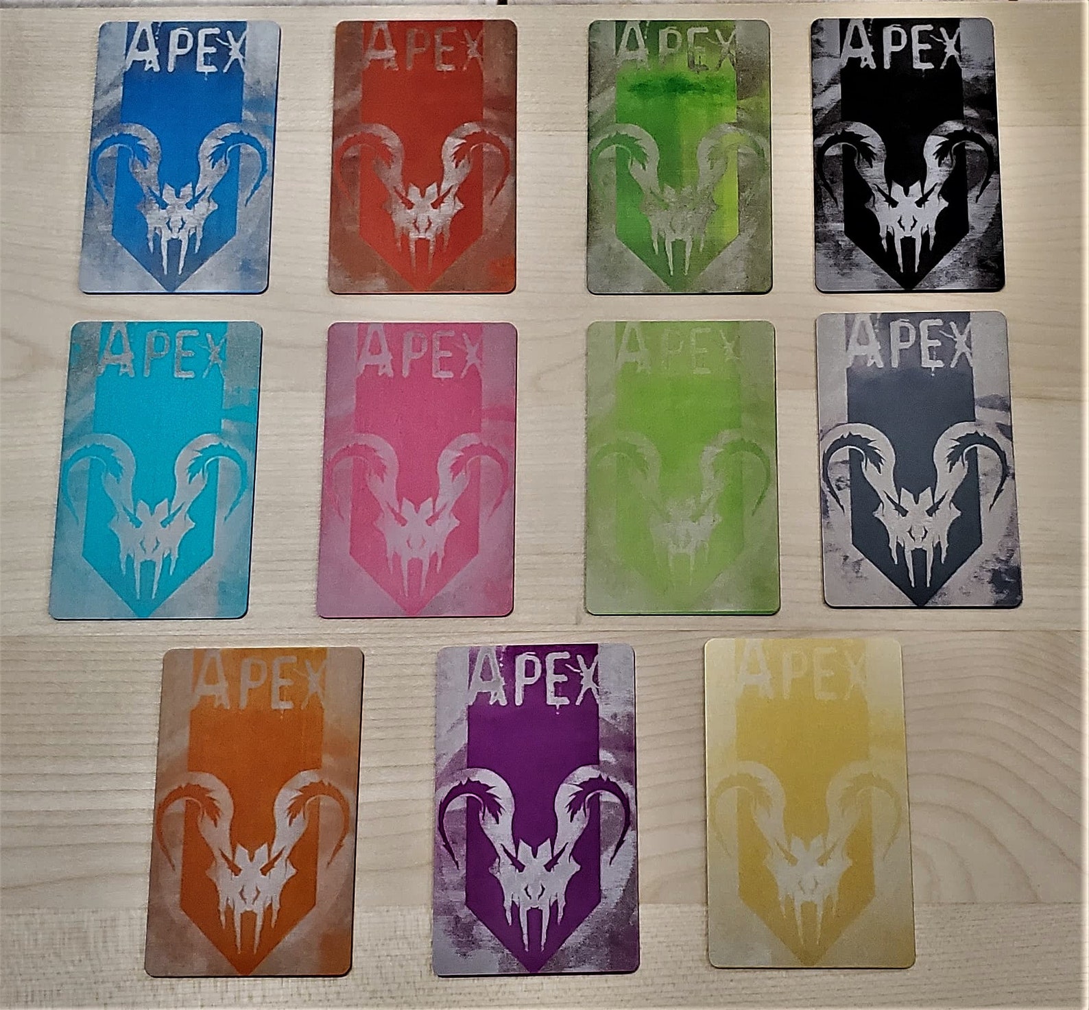 Valkyrie Banner - Apex Legends Predator Invitation Aluminum Card! - Etsy