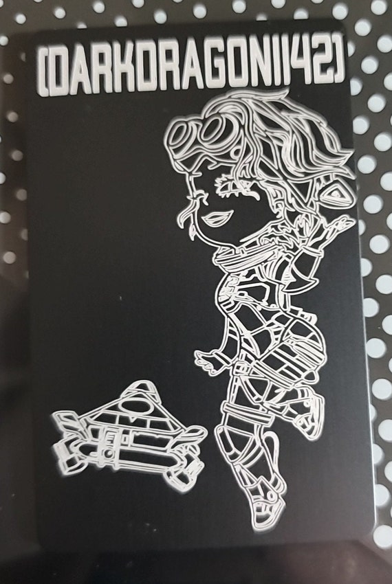 Horizon Apex Legends Predator Invitation Aluminum Card - Etsy