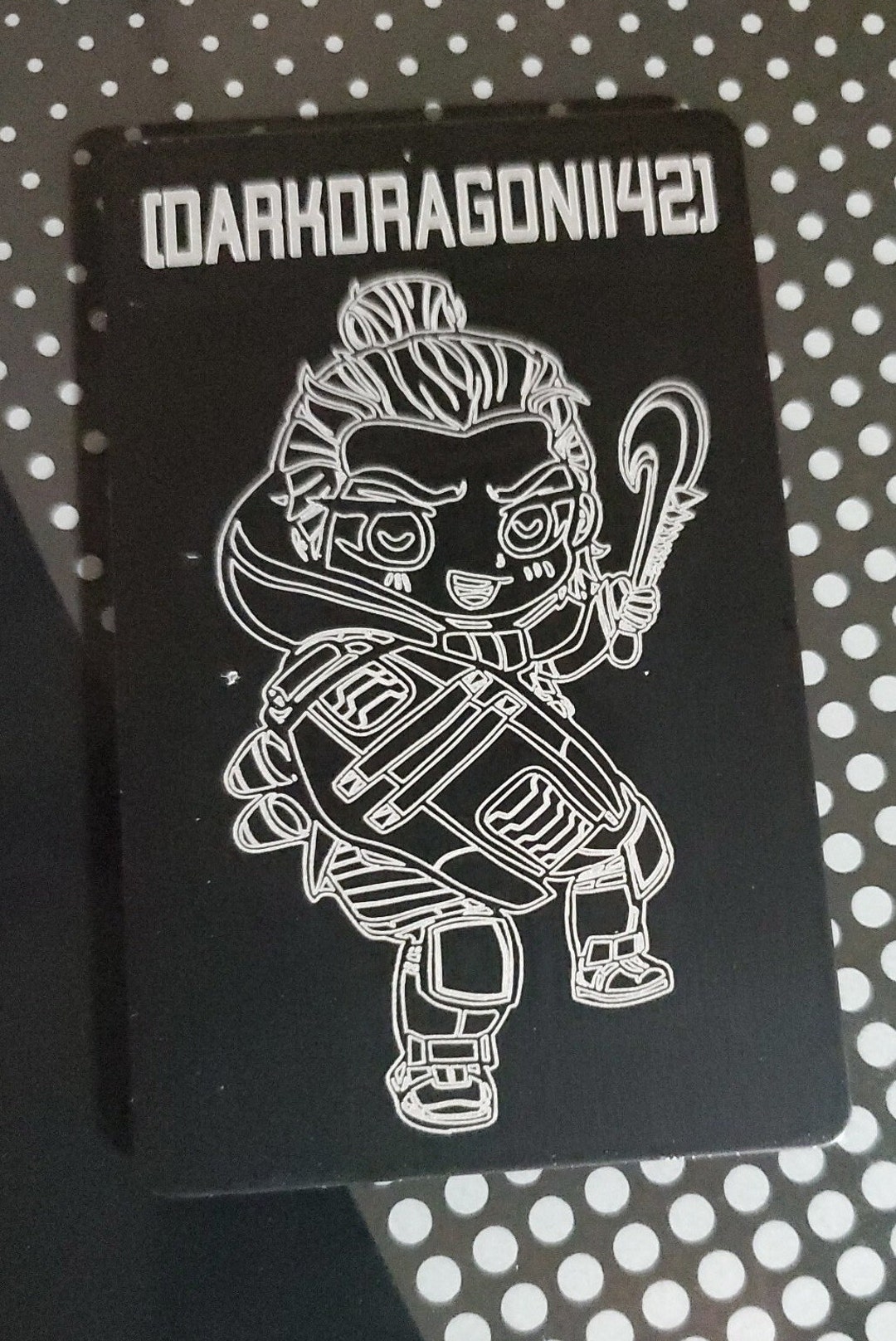 Gibraltar Apex Legends Predator Invitation Aluminum Card! - Etsy