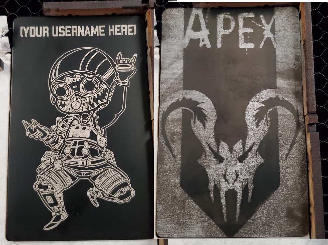 Octane Apex Legends Predator Invitation Aluminum Card - Etsy