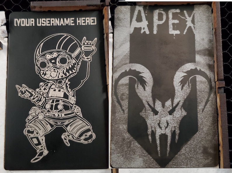 Octane Apex Legends Predator Invitation Aluminum Card - Etsy
