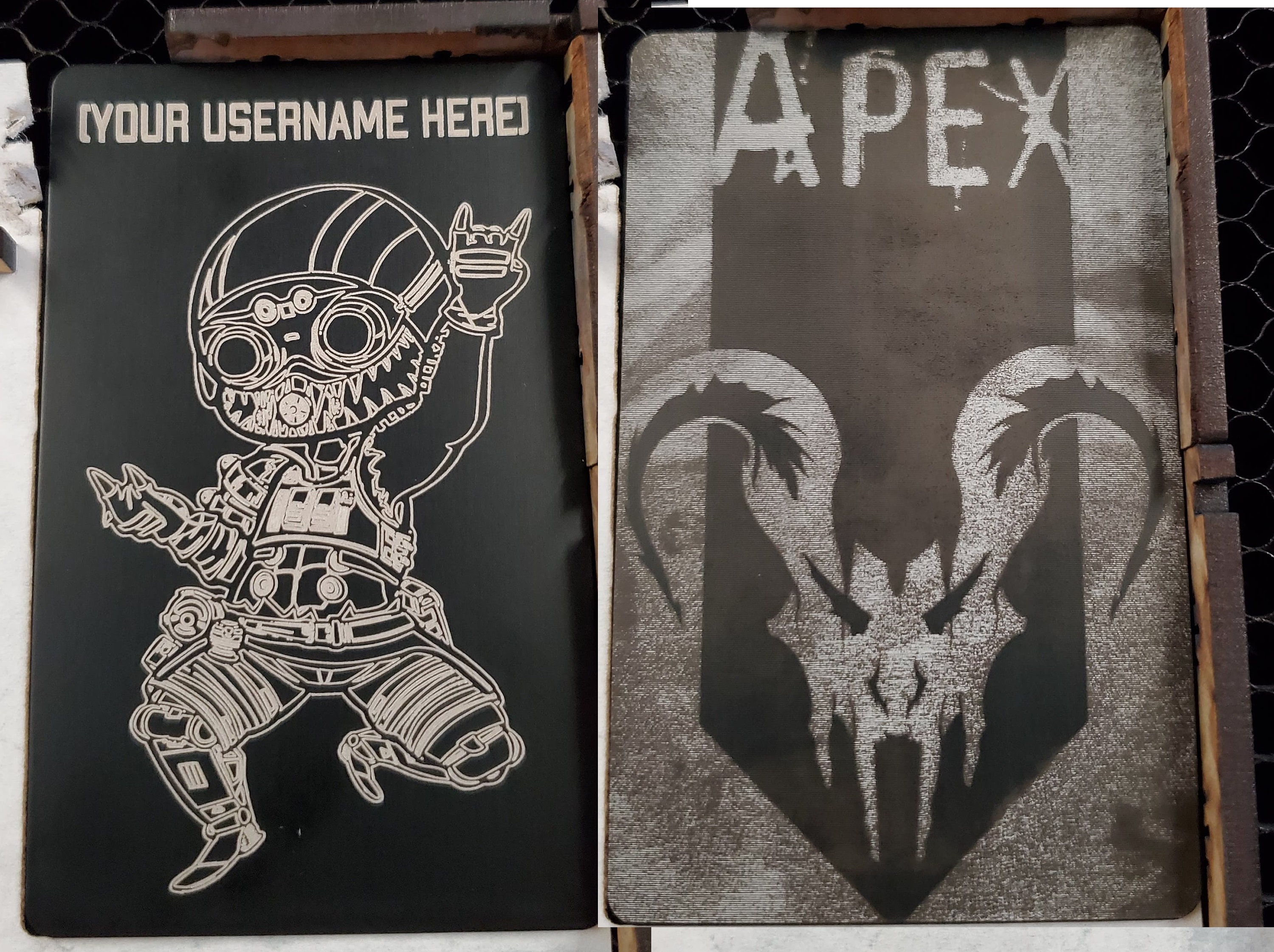 Octane Apex Legends Predator Invitation Aluminum Card - Etsy