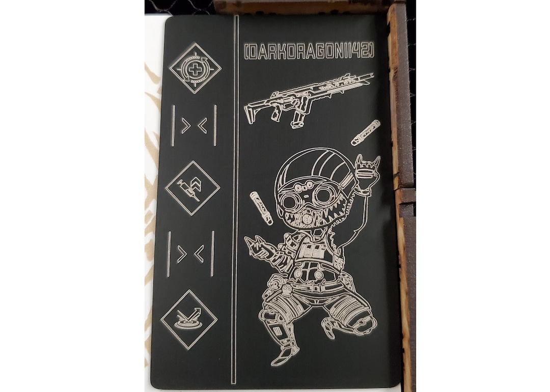 Octane Banner - Apex Legends Predator Invitation Aluminum Card! - Etsy