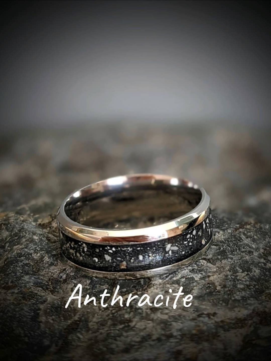 Men's Cremation Ashes Ring. Memorial Ring. Pet Ashes Memorial Cremation ...