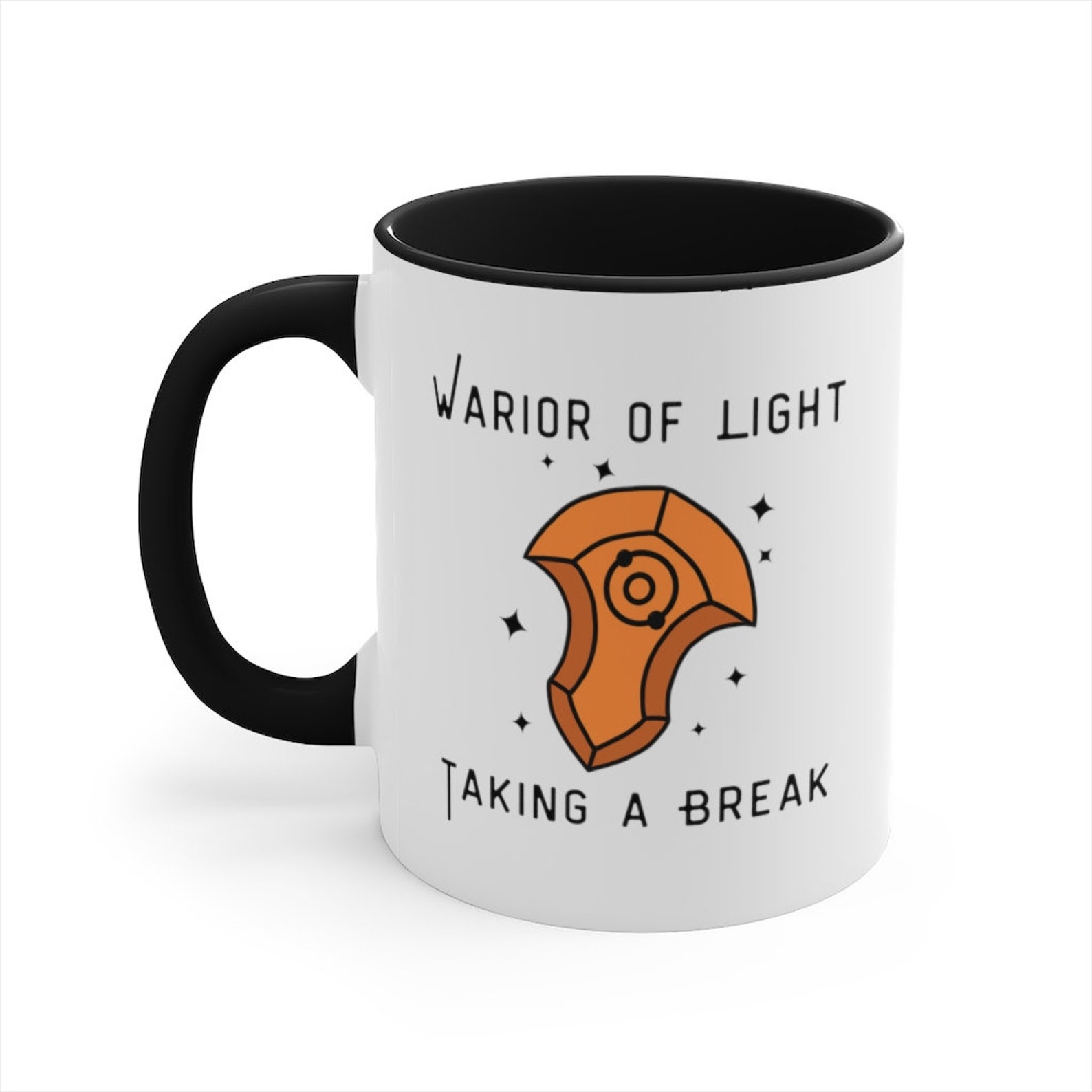FFXIV Mug Final Fantasy XIV Mug FFXIV Warrior of Light - Etsy