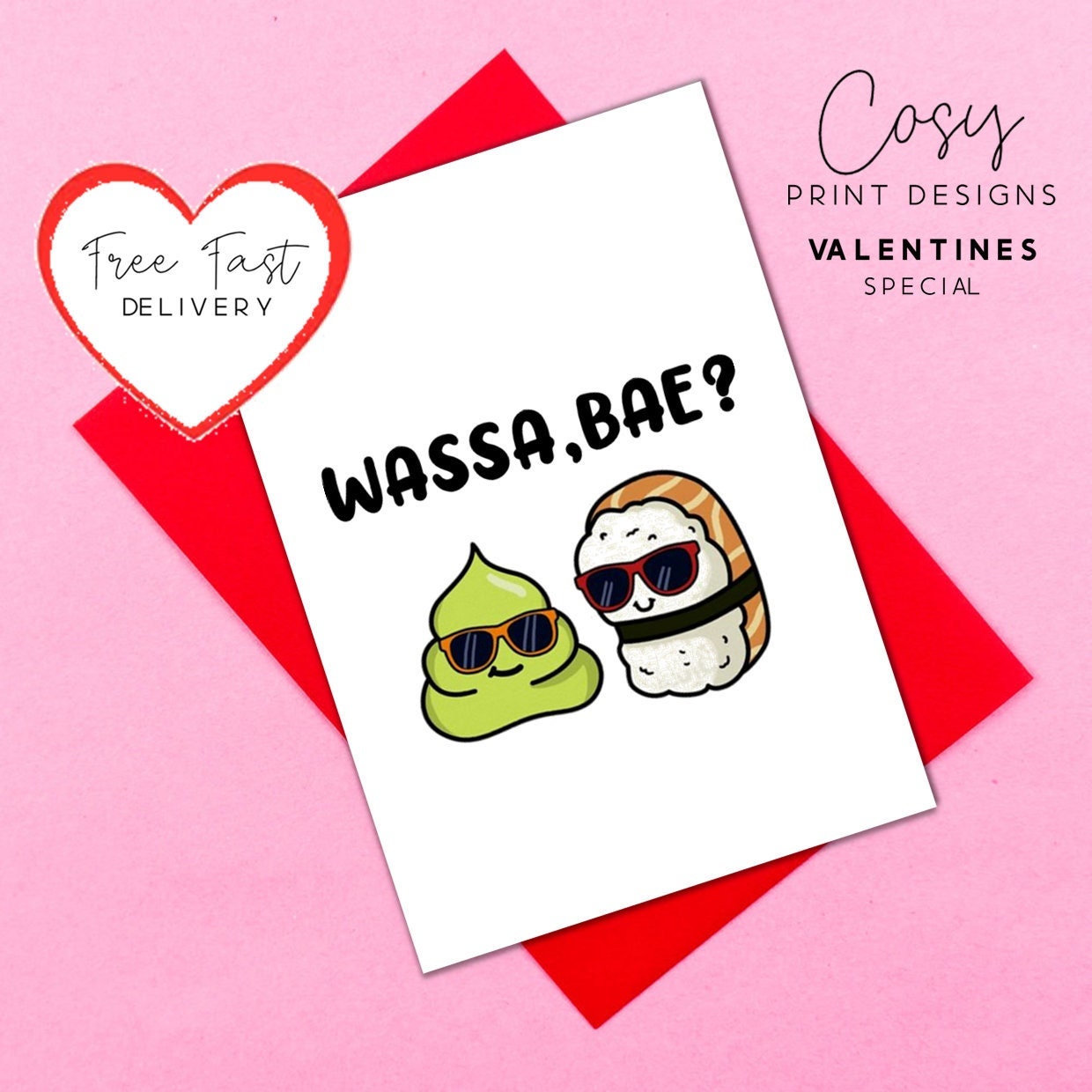 Wasabi Pun - Etsy UK