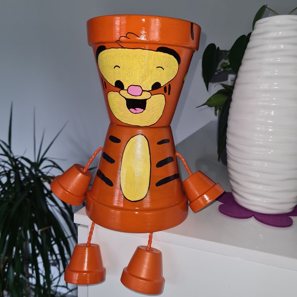 Clay Pot People - Etsy