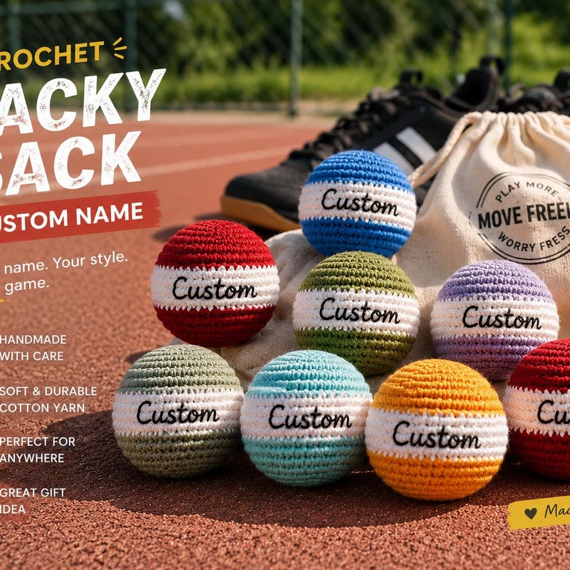 Personalized Hacky Sack - Etsy