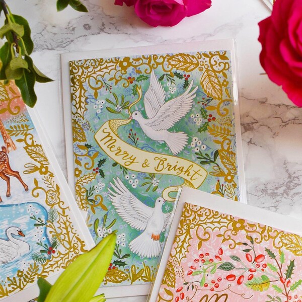 Gold Foil Card - Etsy